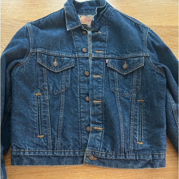 Levi's | Jackets & Coats | Levis Vintage Trucker Jacket Blanket Lined | Poshmark